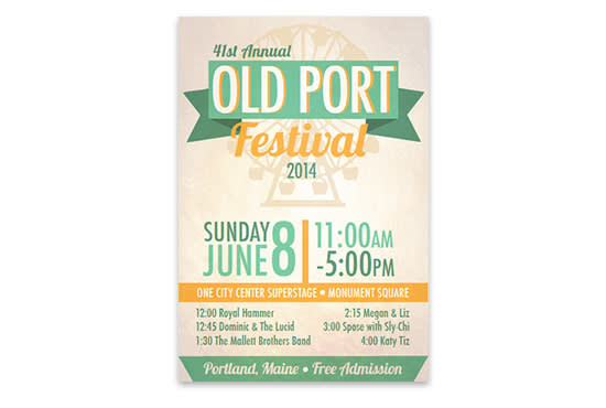 Design a creative event and promotional poster for you by ...