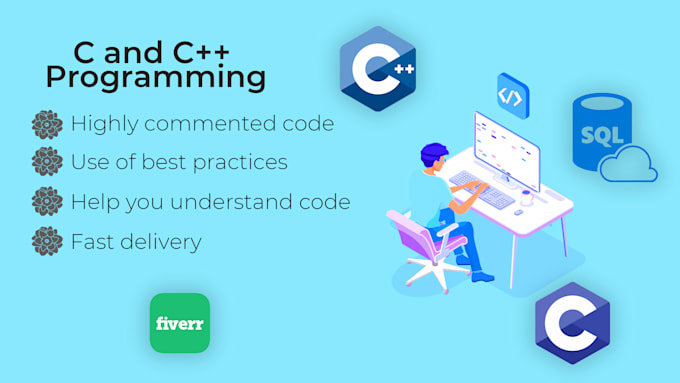 Do your c cpp and c sharp programming tasks and projects by Kazam_raza ...