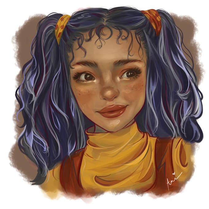 Make digital hand drawn illustrations by Aniportrait | Fiverr