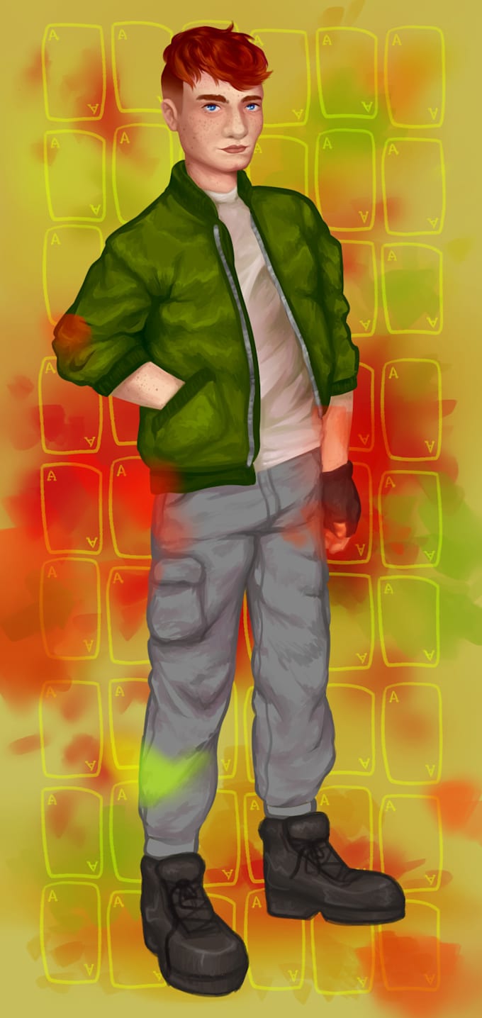 Draw portraits of people or humanoid ocs by Benjinma | Fiverr