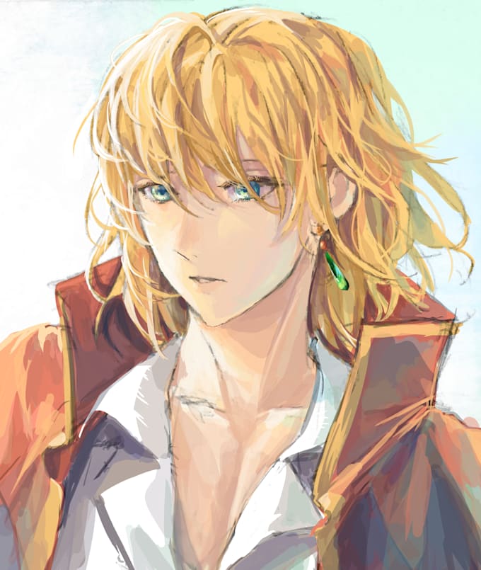 Illustrate Anime Style Character Art For You By Lanceva Fiverr 