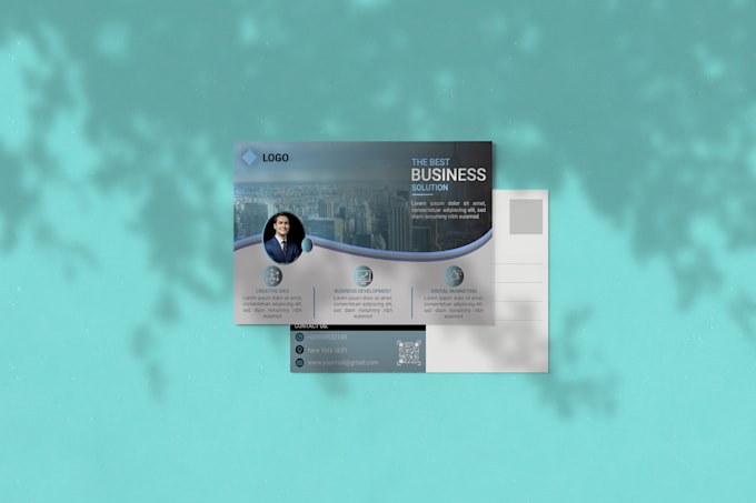 Design eye catching postcard for your business by Forhad_design | Fiverr