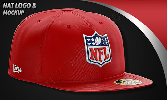 Do creative cap logo, cap mockups, and embroidery digitizing by ...