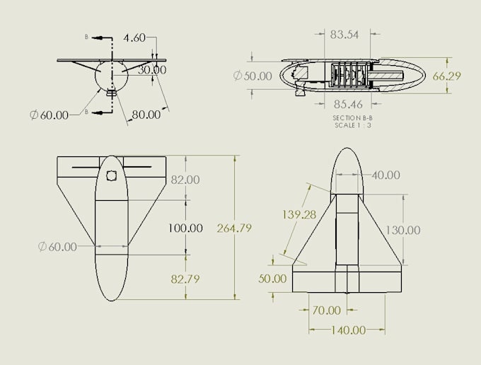 Design a 3d model in solidworks according to specs by Ahmed__hasan | Fiverr
