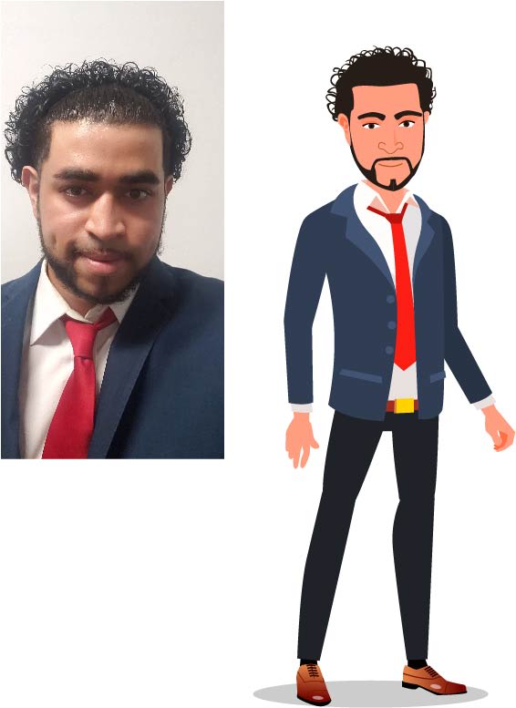 Your photo as a cartoon character or cartoon portrait by Olegdovgan ...