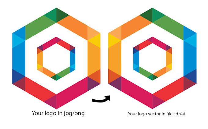 Convert your picture logo from vector design by Olekamu | Fiverr
