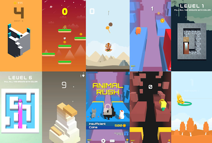 Develop you a full popular mobile game in unity with admob by ...