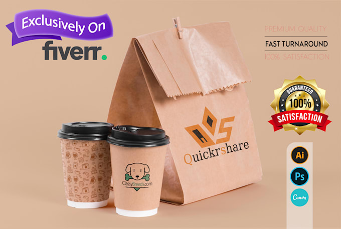 Do food packaging design, box and label sticker design by Tohidul099 ...