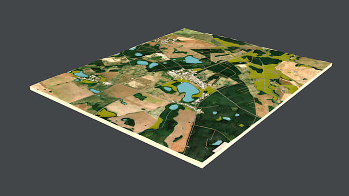 Make landscape and 3d terrain render any where around the world by Tk ...