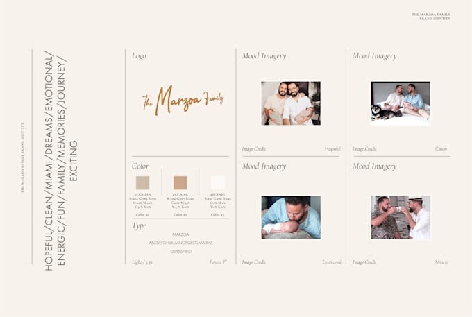 Create unique perfect custom brand identity board for logo brand by ...