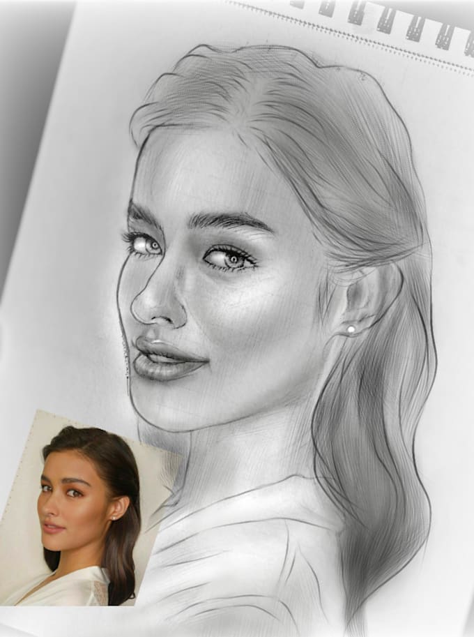 Draw quick amazing sketch for you by Miramaeberano | Fiverr