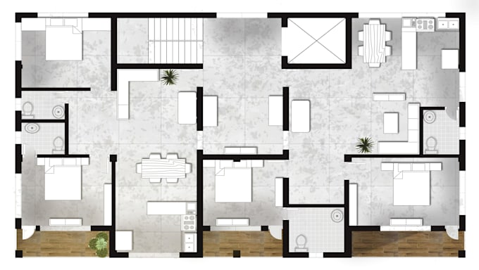 Design and render any 2d architectural project by Nishi_tamanna | Fiverr