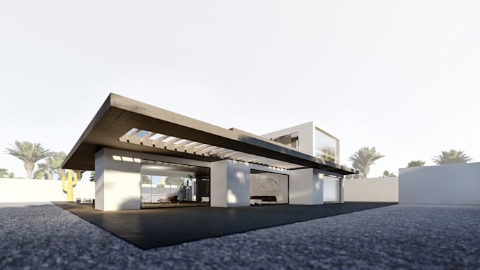 Design and deliver amazing architecture renderings by Ar_ahmedali | Fiverr