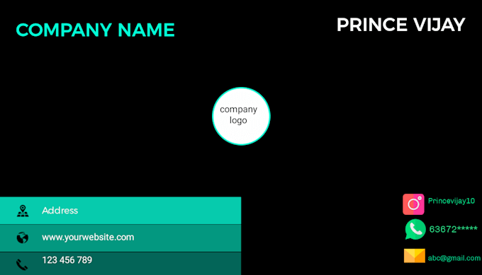 Create world class logo and business cards for you by Princevijay20 ...