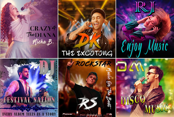 Design amazing album, cd covers by Logoirux | Fiverr