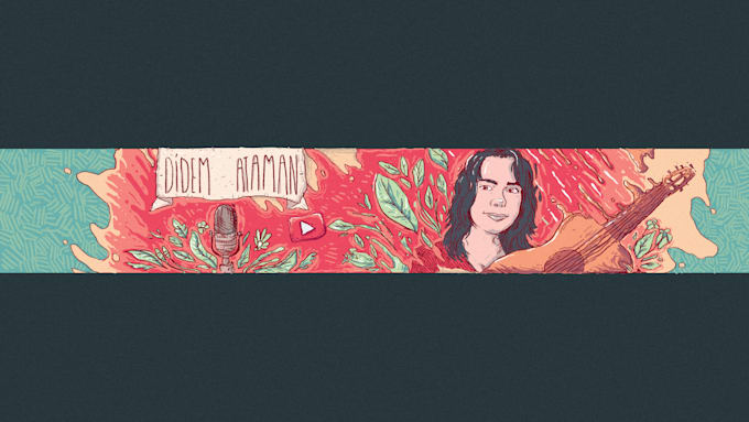 Illustrate epic banner for your youtube channel by Daugnes | Fiverr