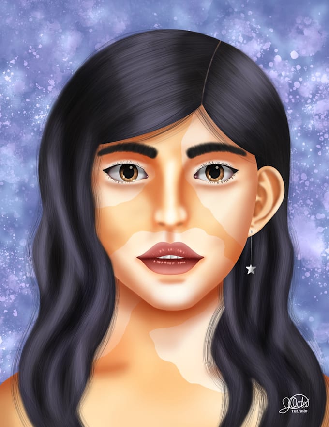 Draw semi realistic artworks using my art style by Joctapus | Fiverr