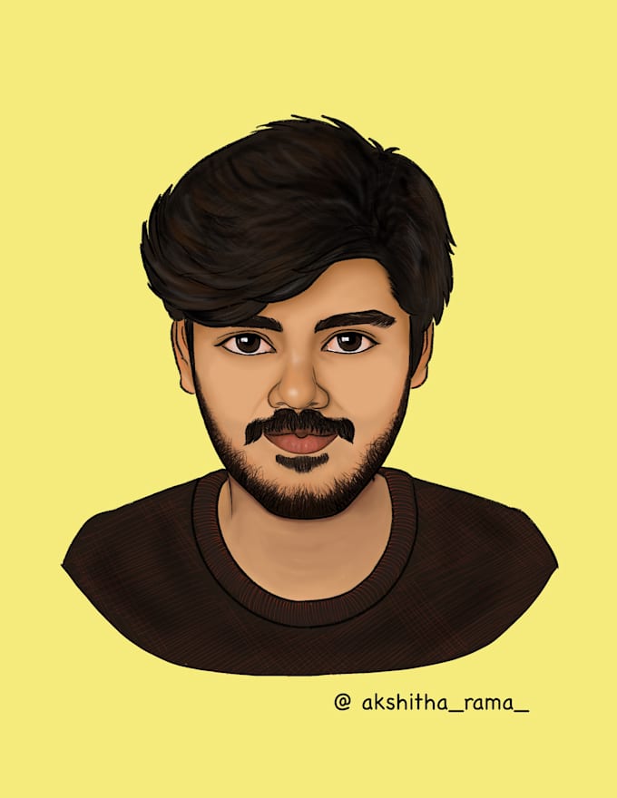 Draw your cartoonized version by Ramaak | Fiverr