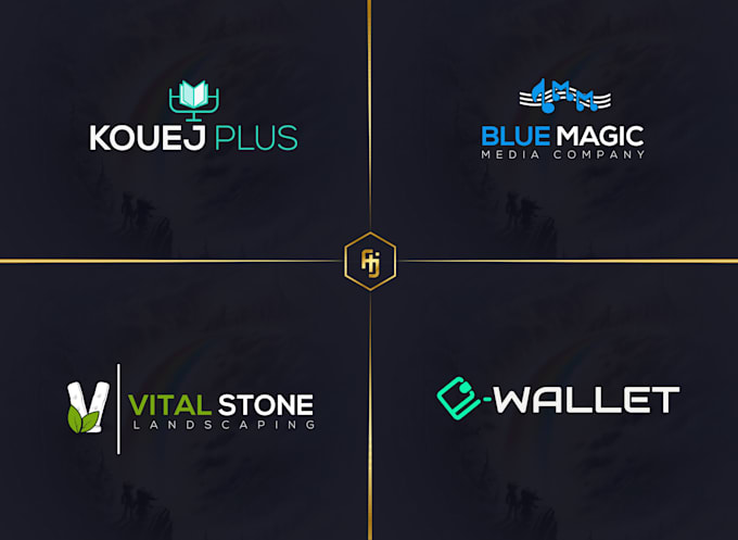 Design the modern minimalist clean brand logo by Fatima_shathi | Fiverr