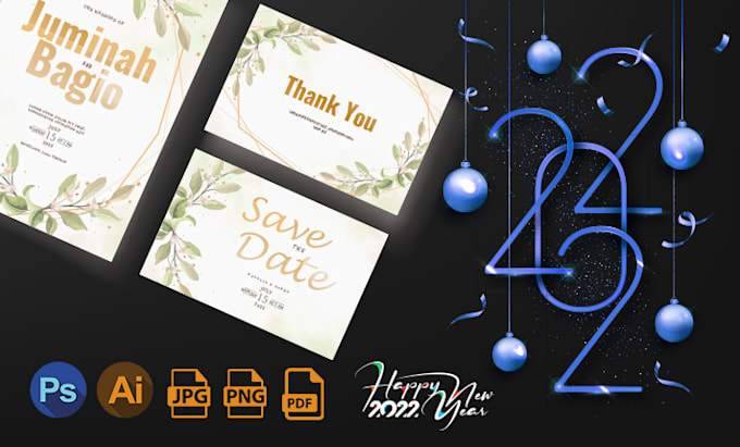 Create digital top notch greeting card design for company or personal ...