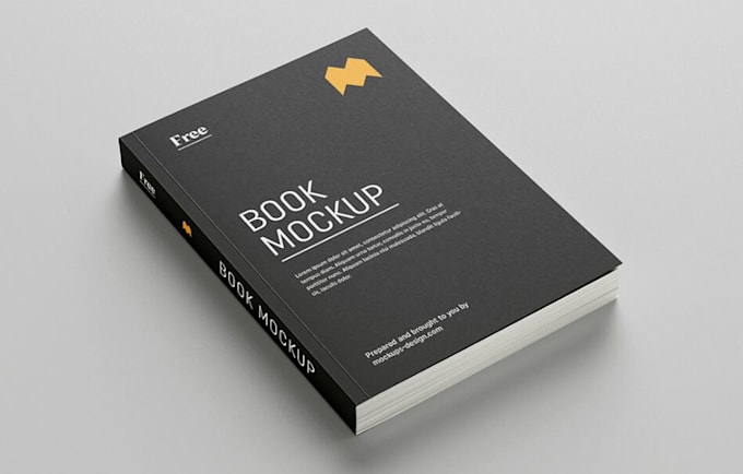 Create a 2d book design and, or 3d book mockups by Georgeamanze | Fiverr