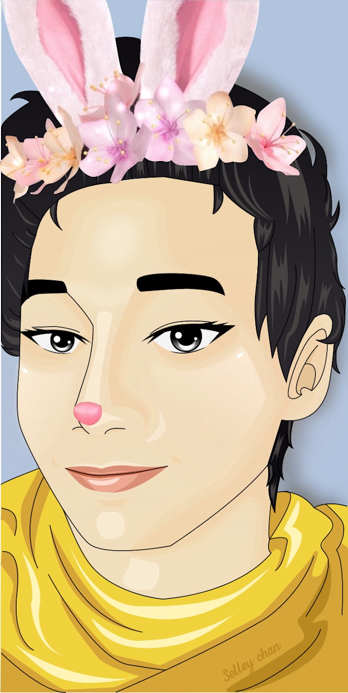 Create your portraits into digital anime art style by Criselleaurea ...