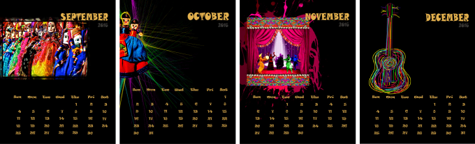Make a very creative calendar for you by Adinakhawaja | Fiverr