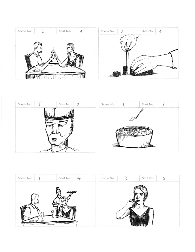 Create your own storyboard by Vivianaserra | Fiverr