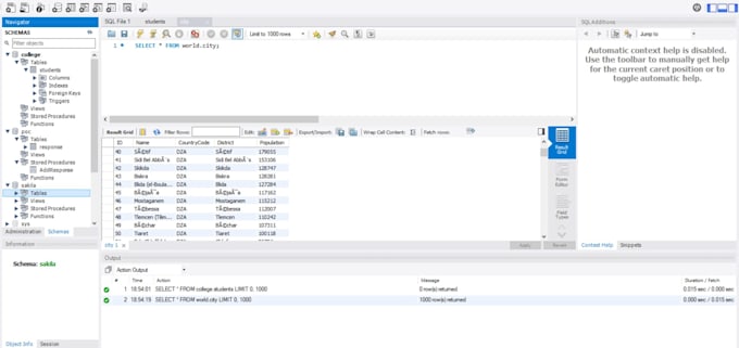 Design database in any sql db technology on any platform by Muhammadqaiser | Fiverr