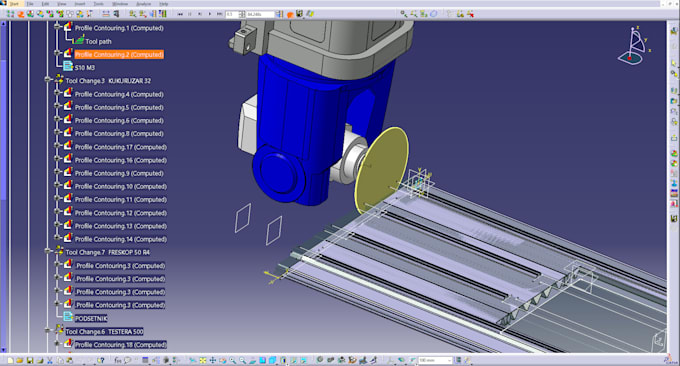 Program 5 axis milling machine with sinumerik 840d control by Marko ...