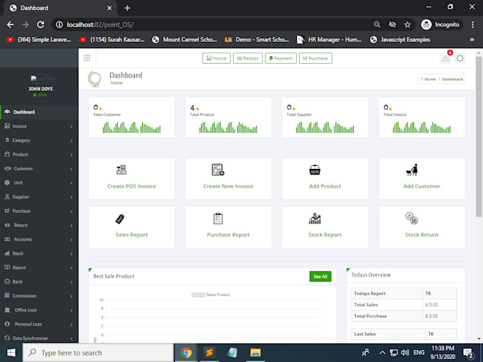 Provide custom point of sale web application by Moosa_haider | Fiverr