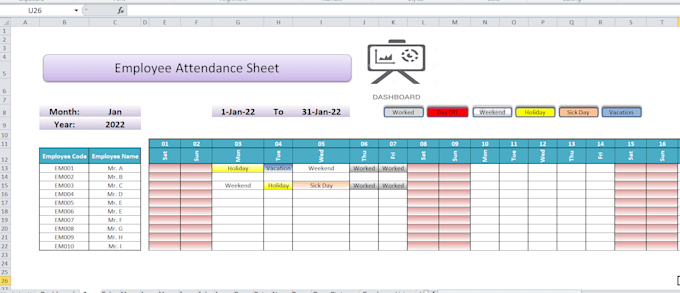 Design excel spreadsheet template dashboard and formulas by Ali0801 ...