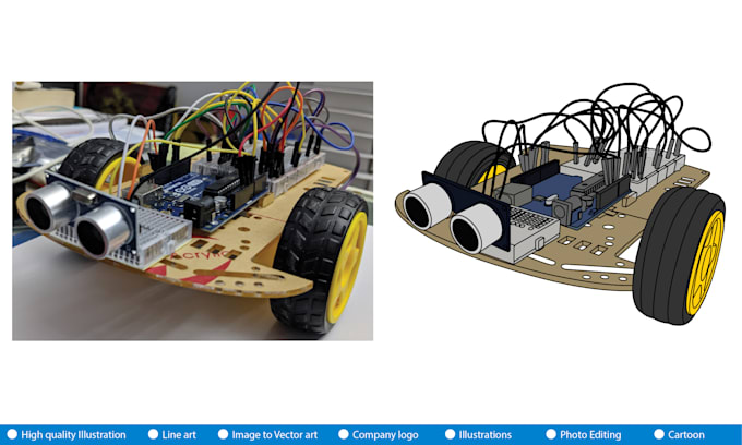 Vectorize and digitize hand drawing or sketch to digital art by John062 ...