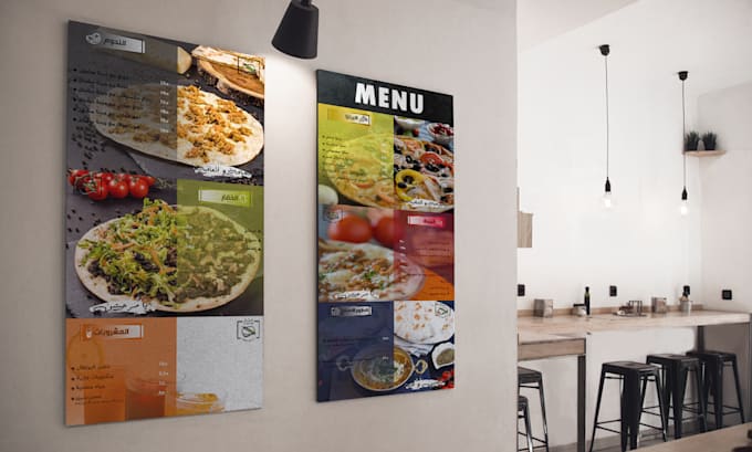Do professional restaurant, cafe, takeaway, digital menu design by ...