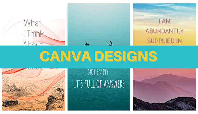 Design anything using canva by Roan_designs | Fiverr