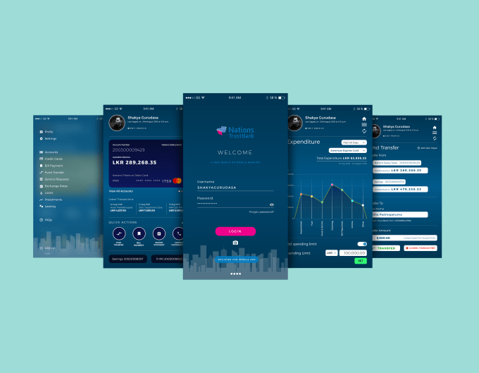 Design modern and amazing user interfaces by Shakyagurudasa | Fiverr