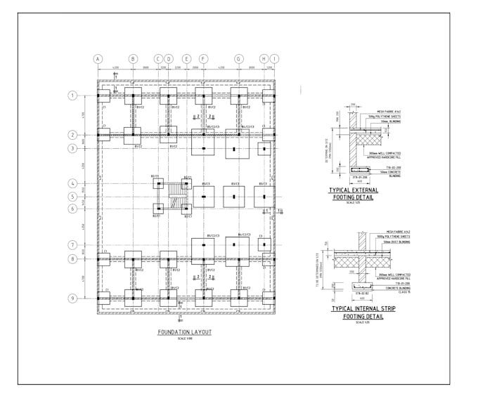 Do structural drafting in autocad by Williamsmith740 | Fiverr