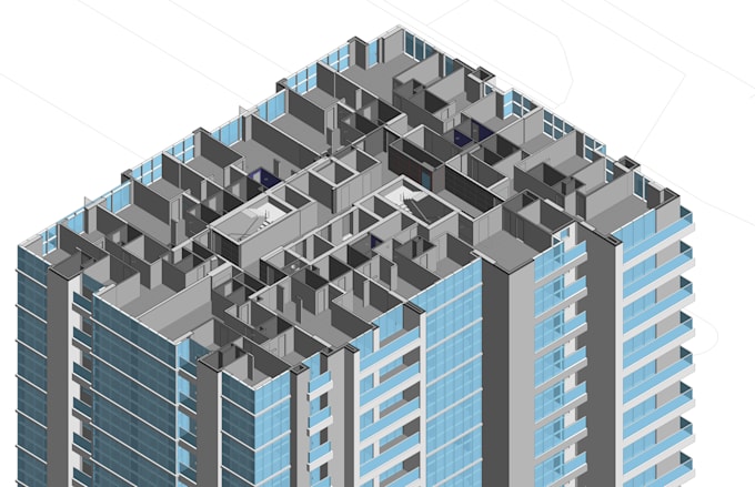 Excellent revit detailed drawing and model by Ziaarch | Fiverr