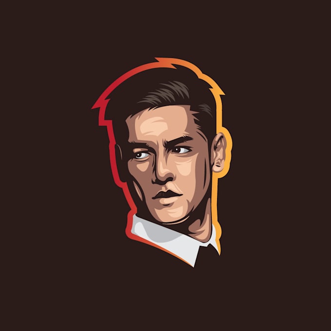 Do simple face vector portrait of your photo by Angapmik | Fiverr