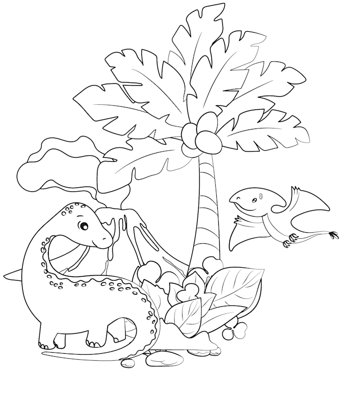 Draw eye catching kids coloring book page and line art by Rukaiya_rany ...