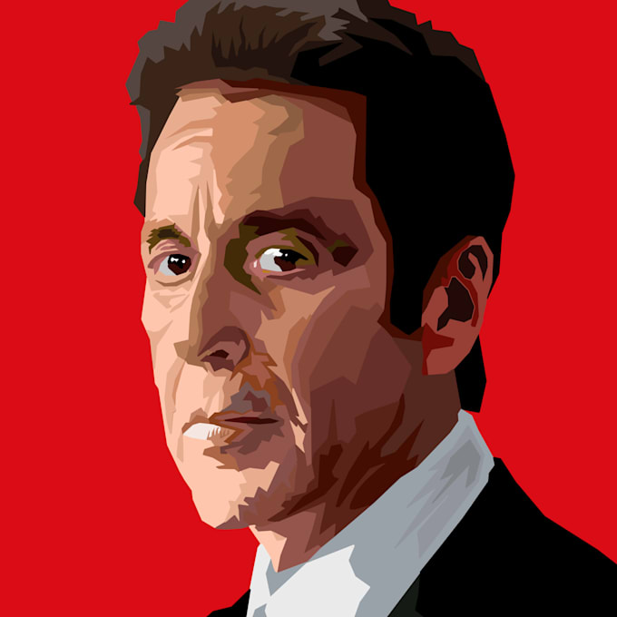 Draw low poly art and cartoon portrait of your photo by Alexsmileart ...