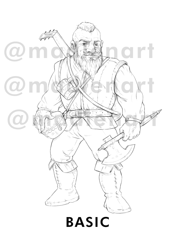 Draw your rpg and original character