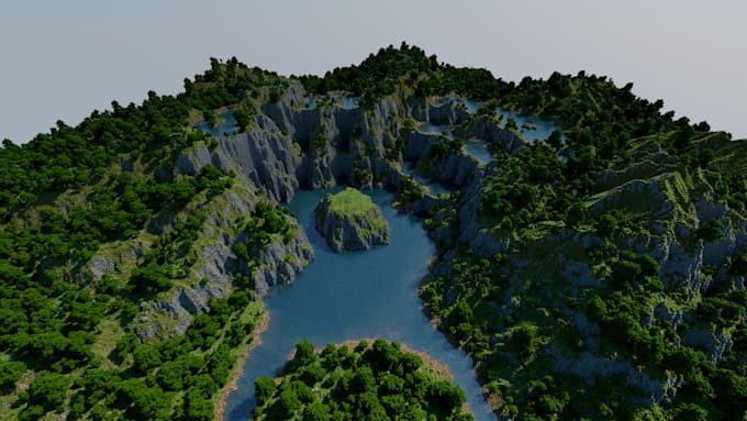 Terraform your super realistic minecraft map by Geet_builds | Fiverr