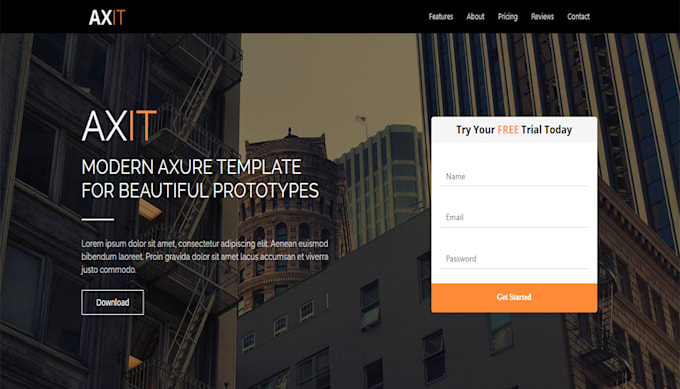 Convert psd or image to responsive bootstrap html by Raihandev | Fiverr