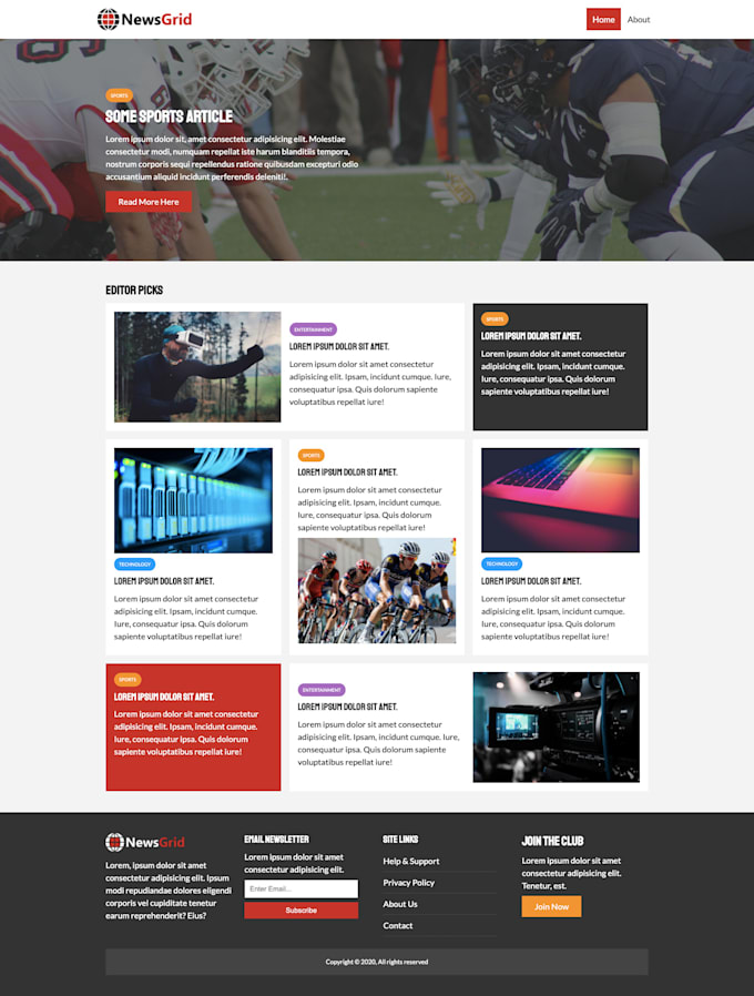 Design you a fantastic website by Mikebrowndesign | Fiverr