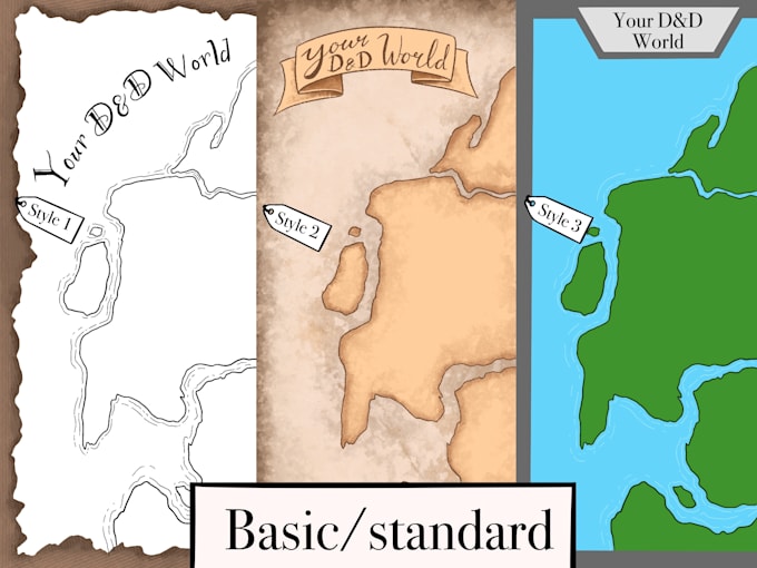 Draw your dnd and fanasy map by Maud_t | Fiverr