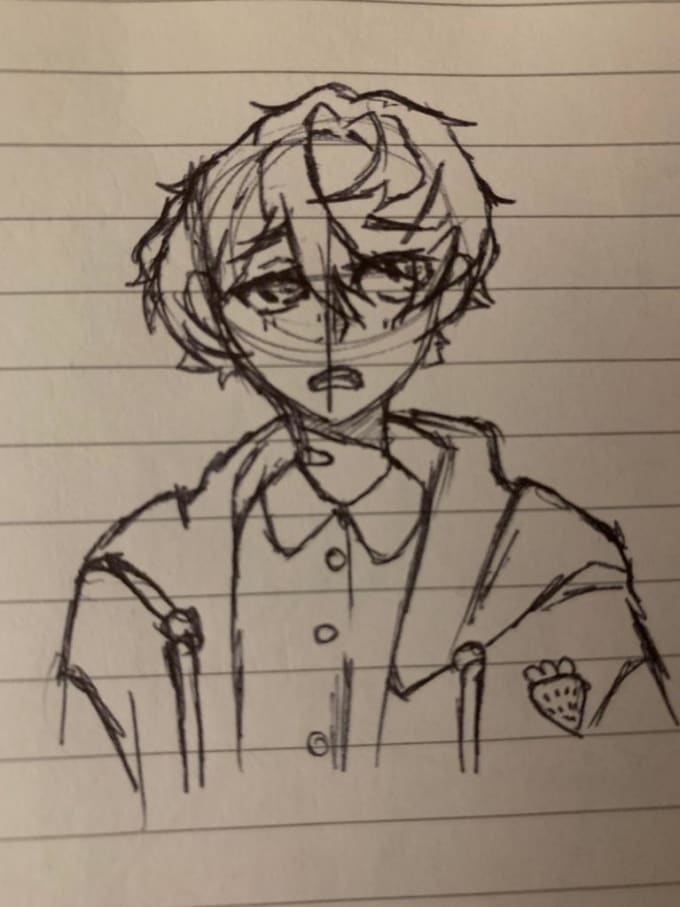 Draw your anime oc by Ukiyosellsart | Fiverr