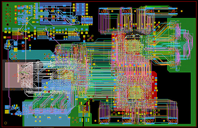 Create pcb layout and schematic design by Zainarries | Fiverr