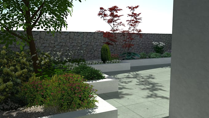 Simple exterior model and render by Koryntia4 | Fiverr