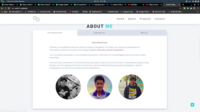 Design website with html, css and bootstrap by Nnafi1211 | Fiverr